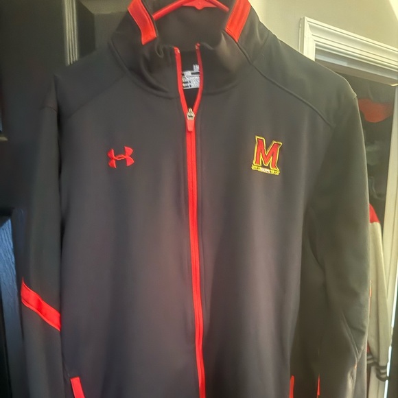Under Armour | Jackets & Coats | Maryland Under Armor Jacket | Poshmark